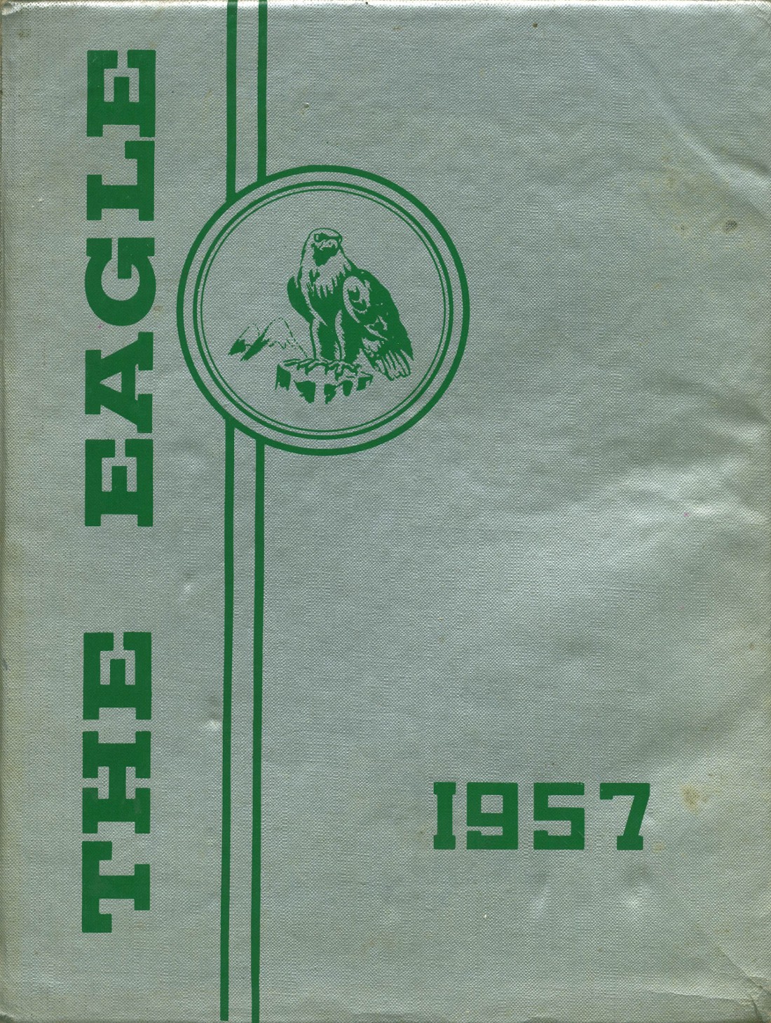 1957 yearbook from Ropes High School from Ropesville, Texas for sale