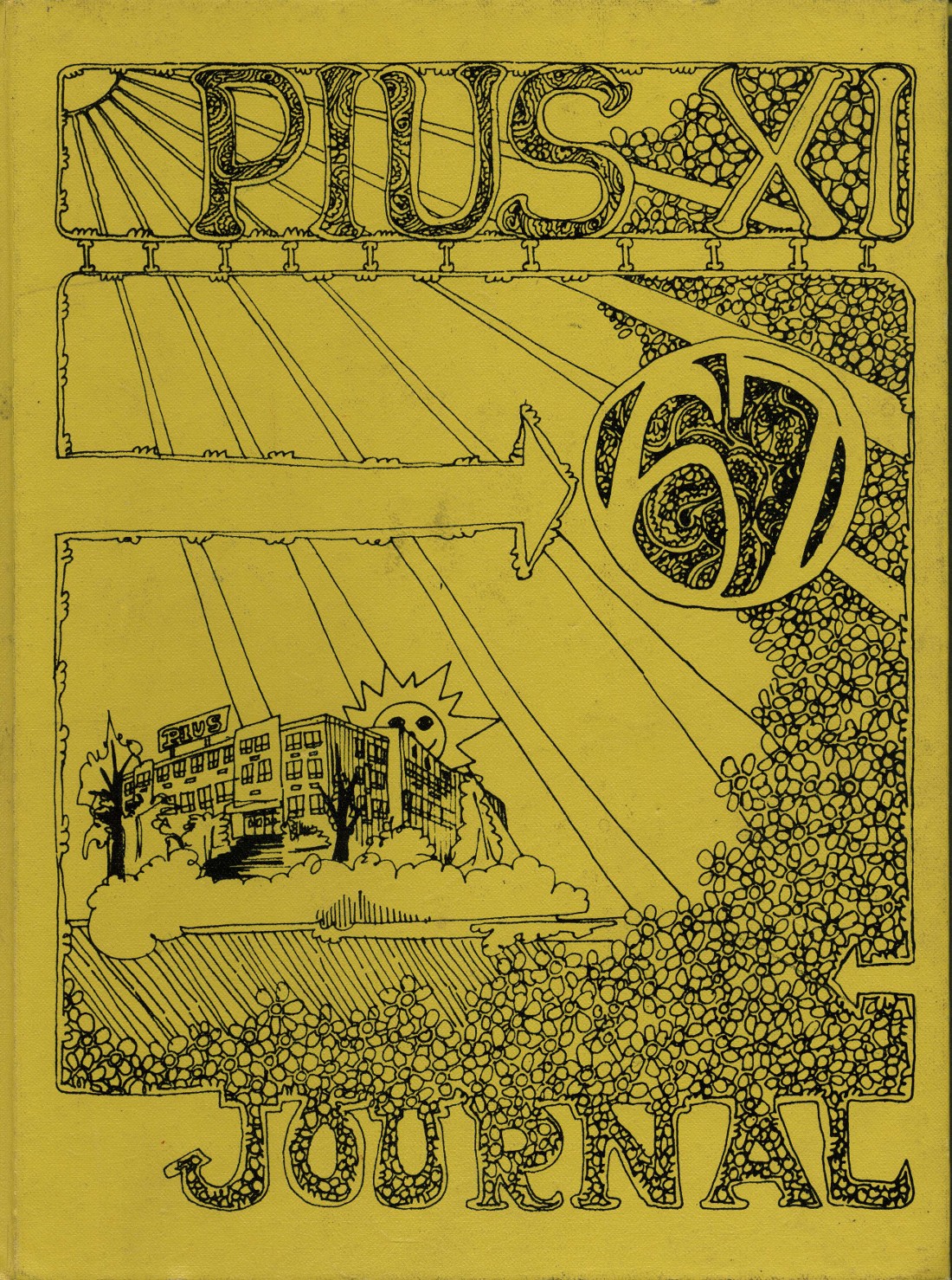1967 yearbook from Pius Xi High School from Milwaukee, Wisconsin