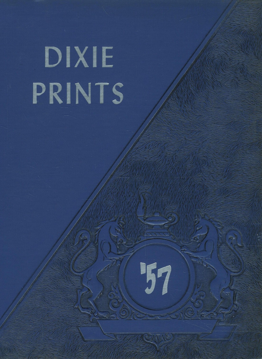 1957 yearbook from Dirigo High School from Dixfield, Maine for sale
