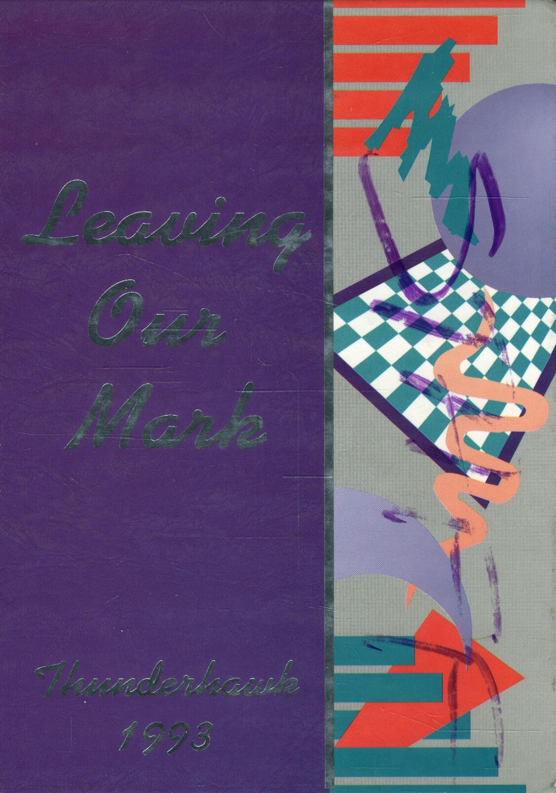 1993 yearbook from Ellicott High School from Ellicott, Colorado for sale