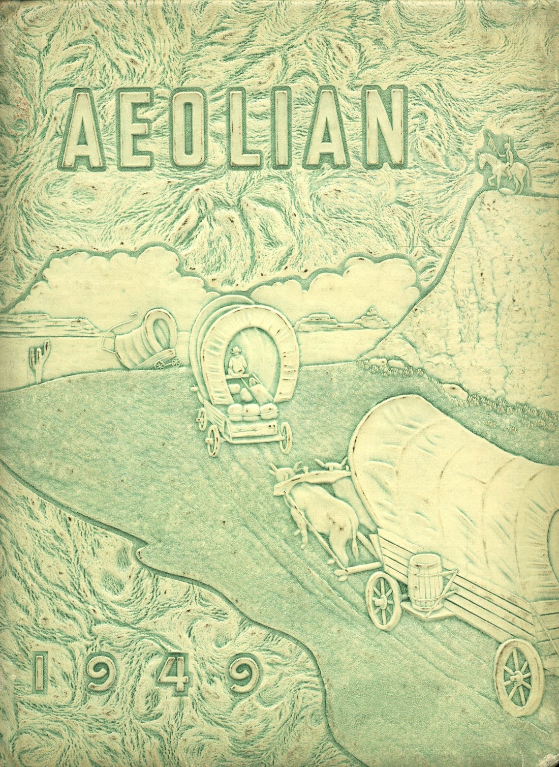 1949 yearbook from Garrett High School from Garrett, Indiana for sale