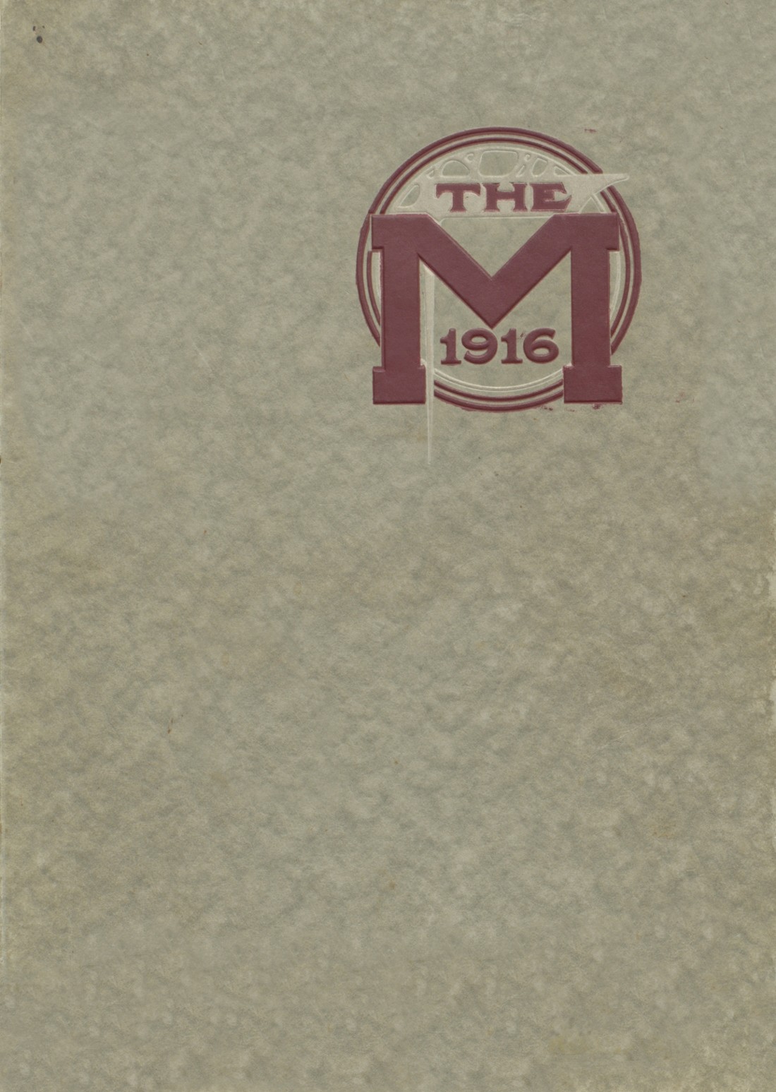 1916 yearbook from Moline High School from Moline, Illinois