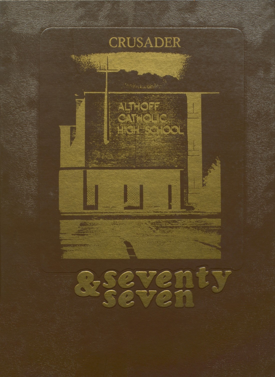 1977 yearbook from Althoff Catholic High School from Belleville ...