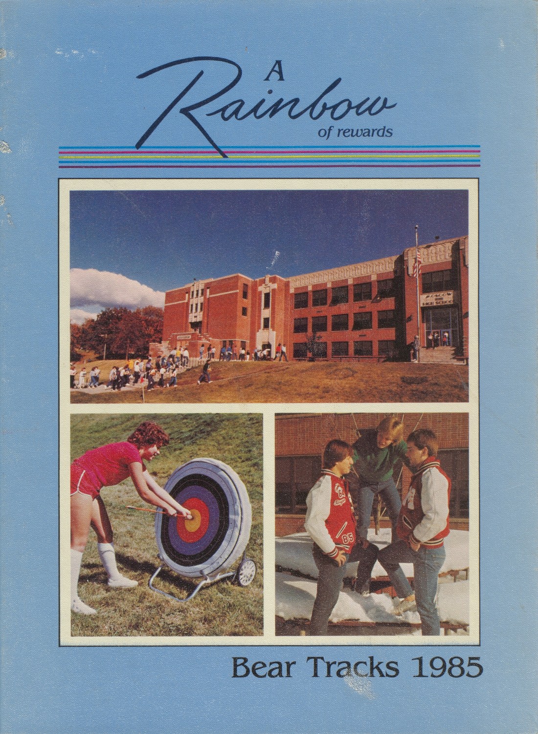 1985 yearbook from Moscow High School from Moscow, Idaho for sale