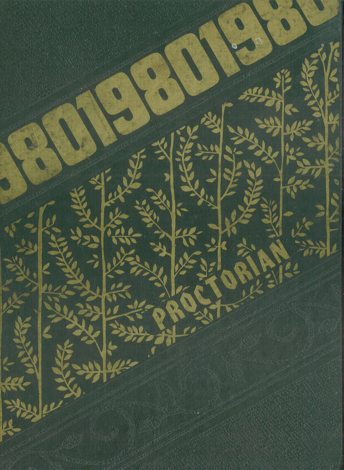 1980 yearbook from Proctor High School from Proctor, Minnesota