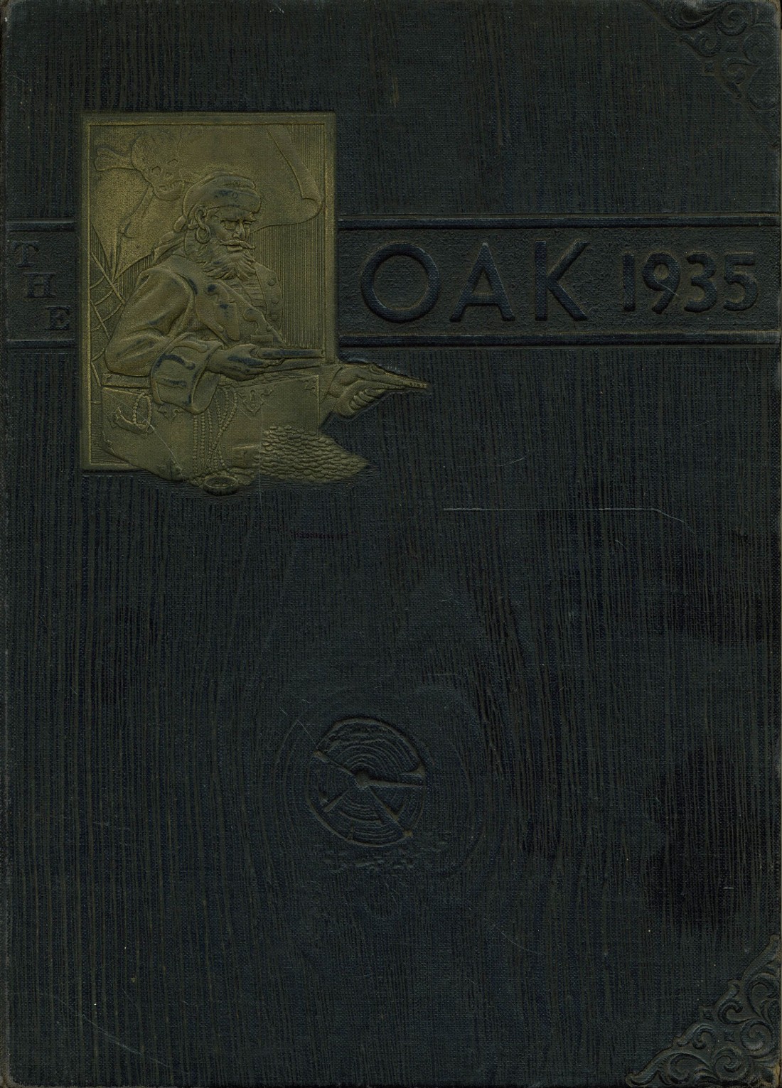 1935 yearbook from Adamson High School from Dallas, Texas for sale