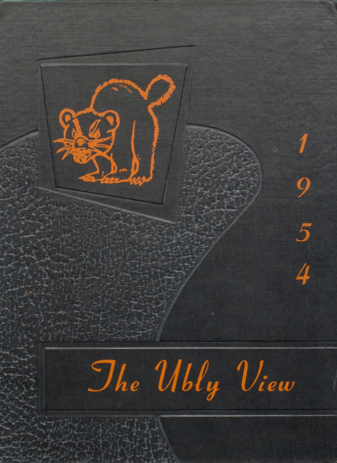 1954 yearbook from Ubly High School from Ubly, Michigan