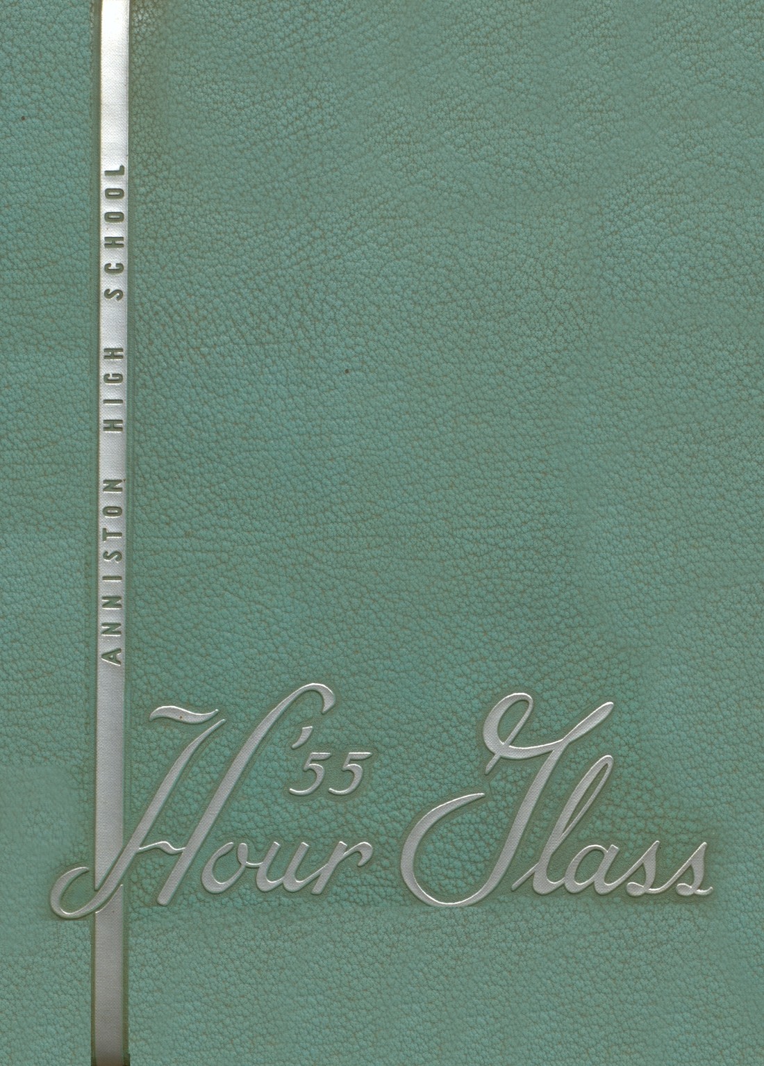 1955 yearbook from Anniston High School from Anniston, Alabama