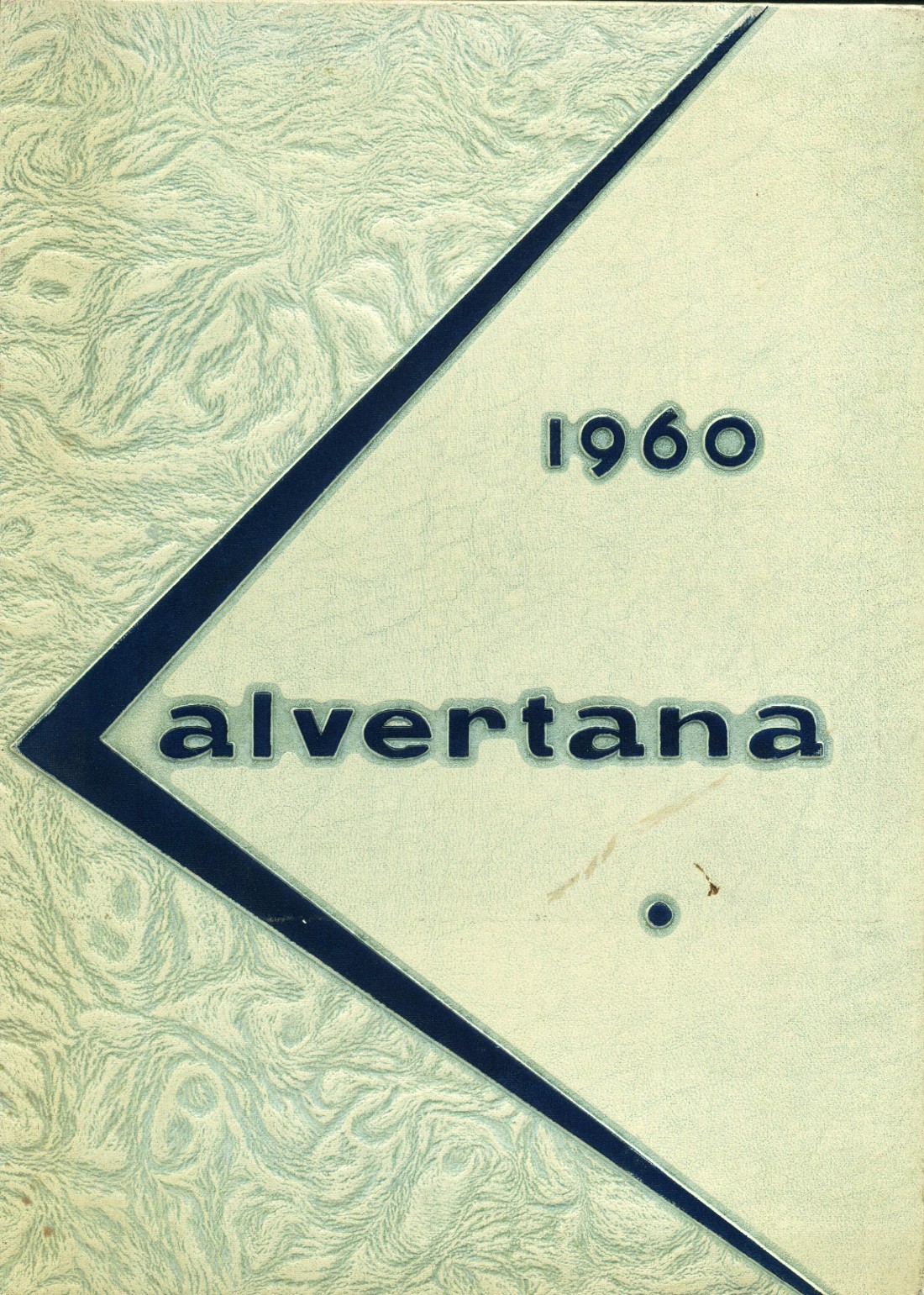 1960 yearbook from Calvert High School from Tiffin, Ohio for sale