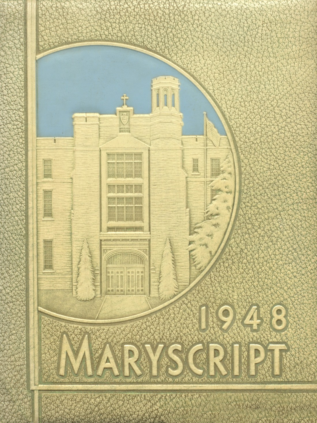 1948 yearbook from Notre Dame High School from Moylan, Pennsylvania