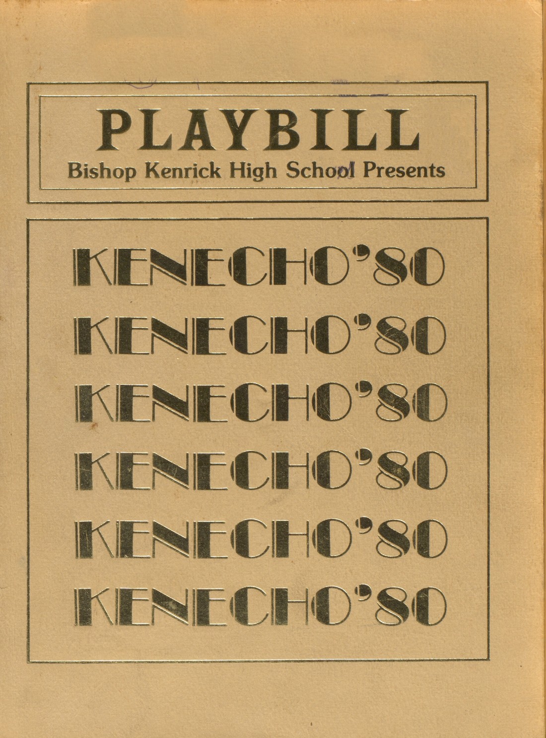 1980 yearbook from Bishop Kenrick High School from Norristown ...