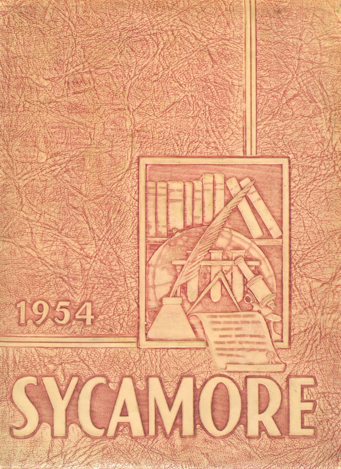 1954 yearbook from Modesto High School from Modesto, California for sale