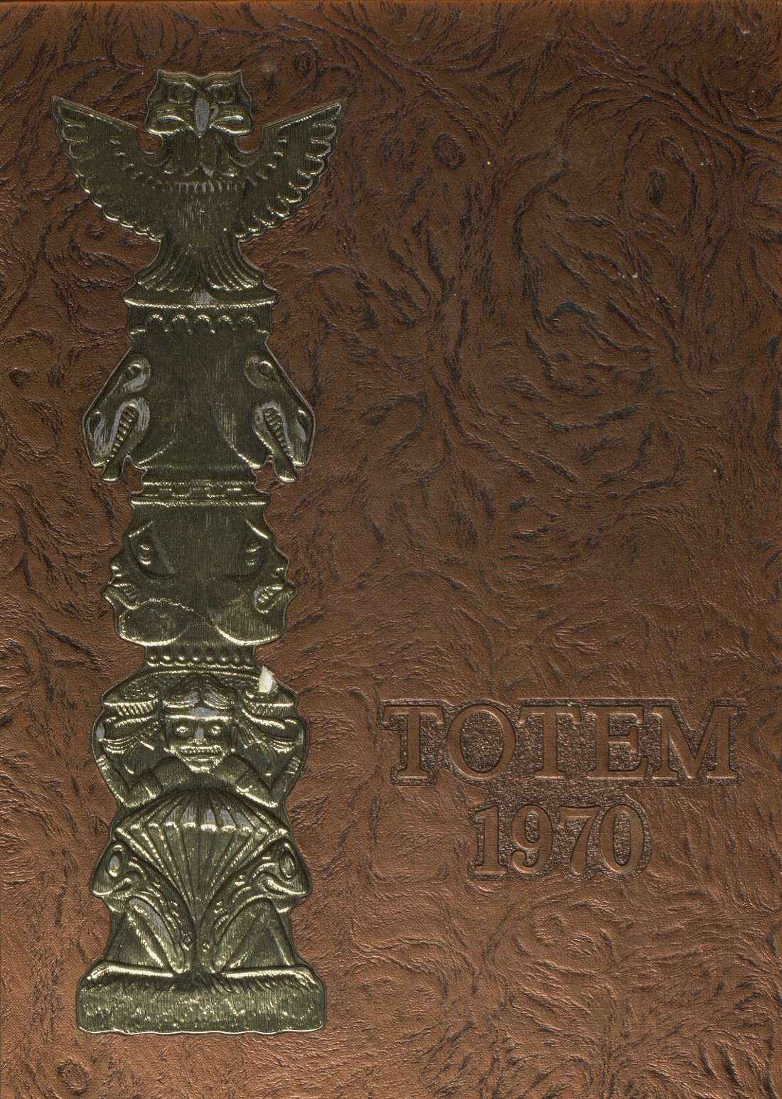 1970 yearbook from Big Foot High School from Walworth, Wisconsin