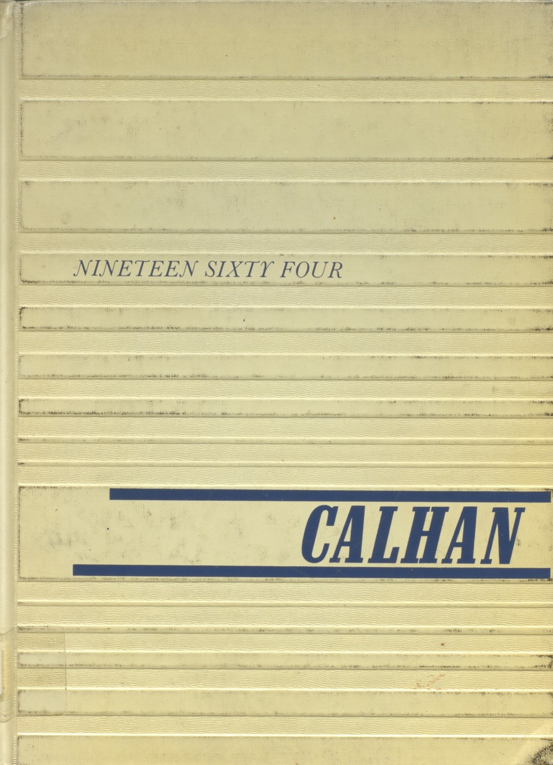1964 yearbook from Calhan High School from Calhan, Colorado for sale