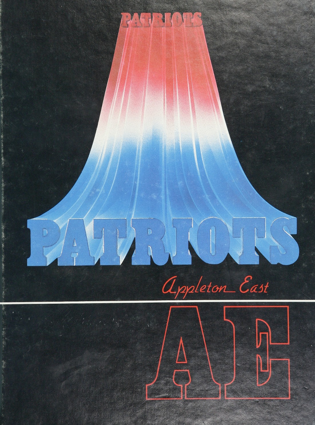 1983 yearbook from Appleton East High School from Appleton, Wisconsin