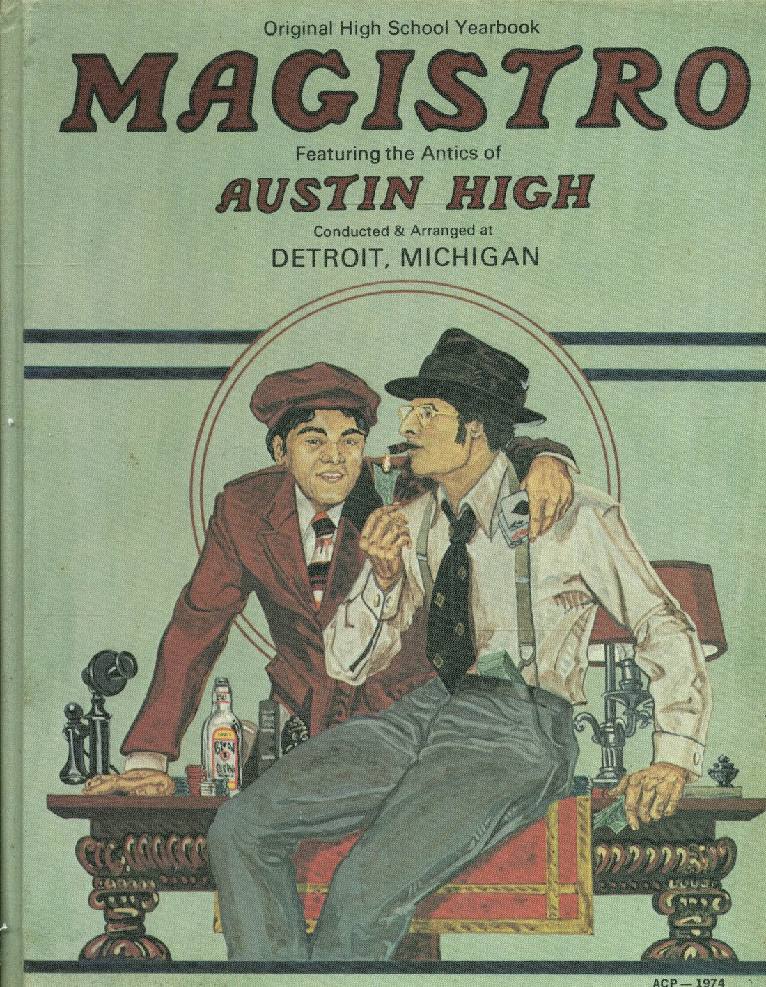 1974 yearbook from Austin Catholic Preparatory School from Detroit ...