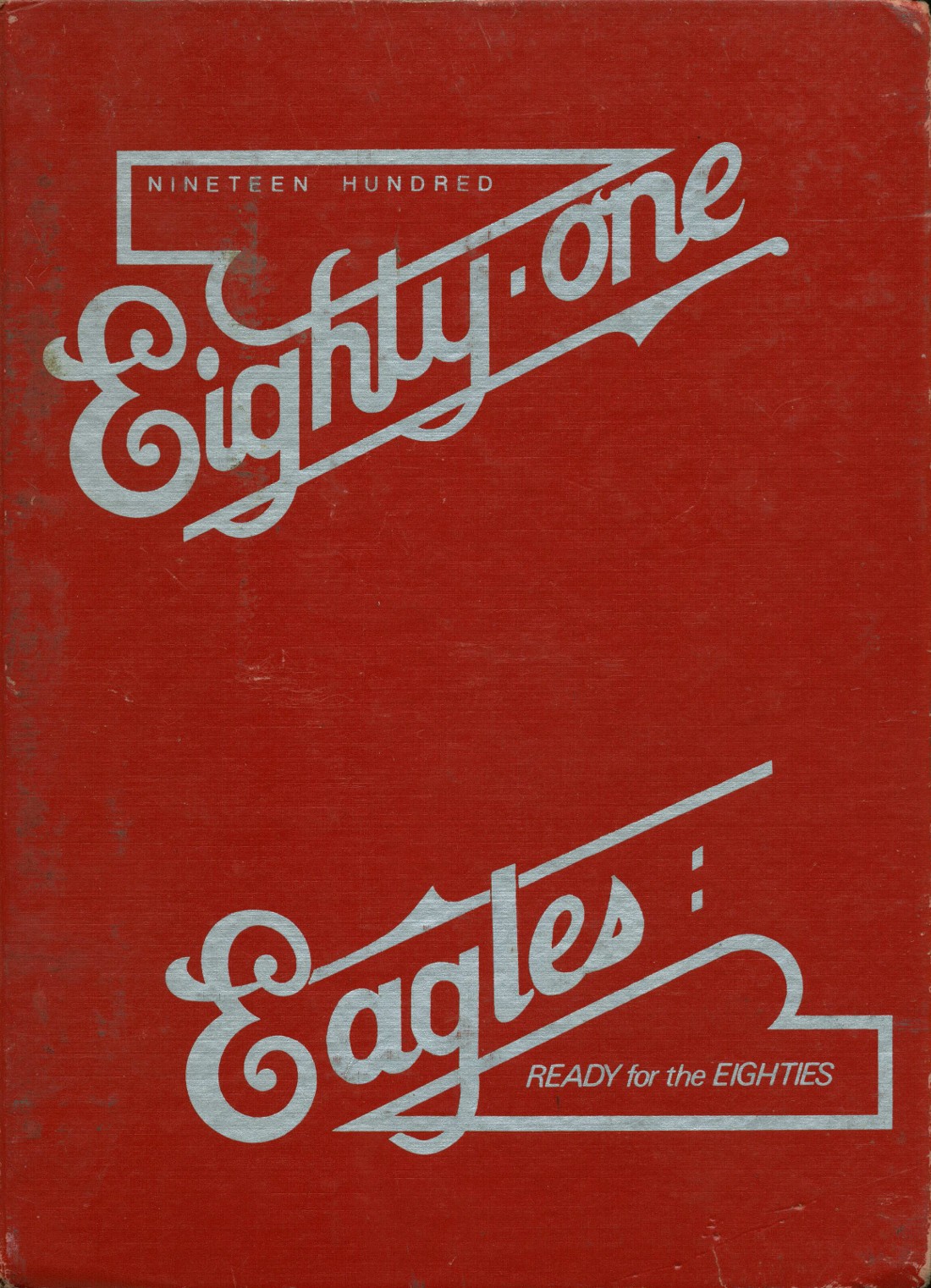 1981 yearbook from Butner High School from Cromwell, Oklahoma for sale