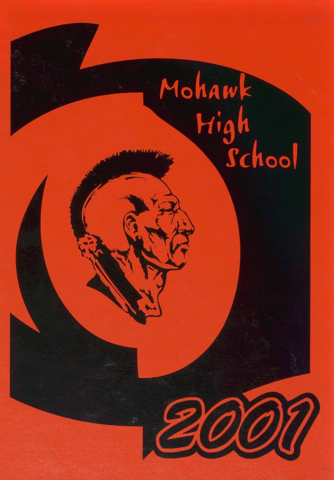 2001 yearbook from Mohawk High School from Marcola, Oregon for sale