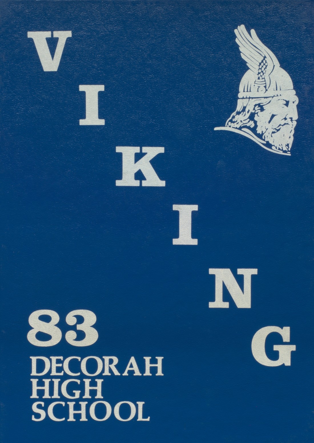 1983 yearbook from Decorah High School from Decorah, Iowa