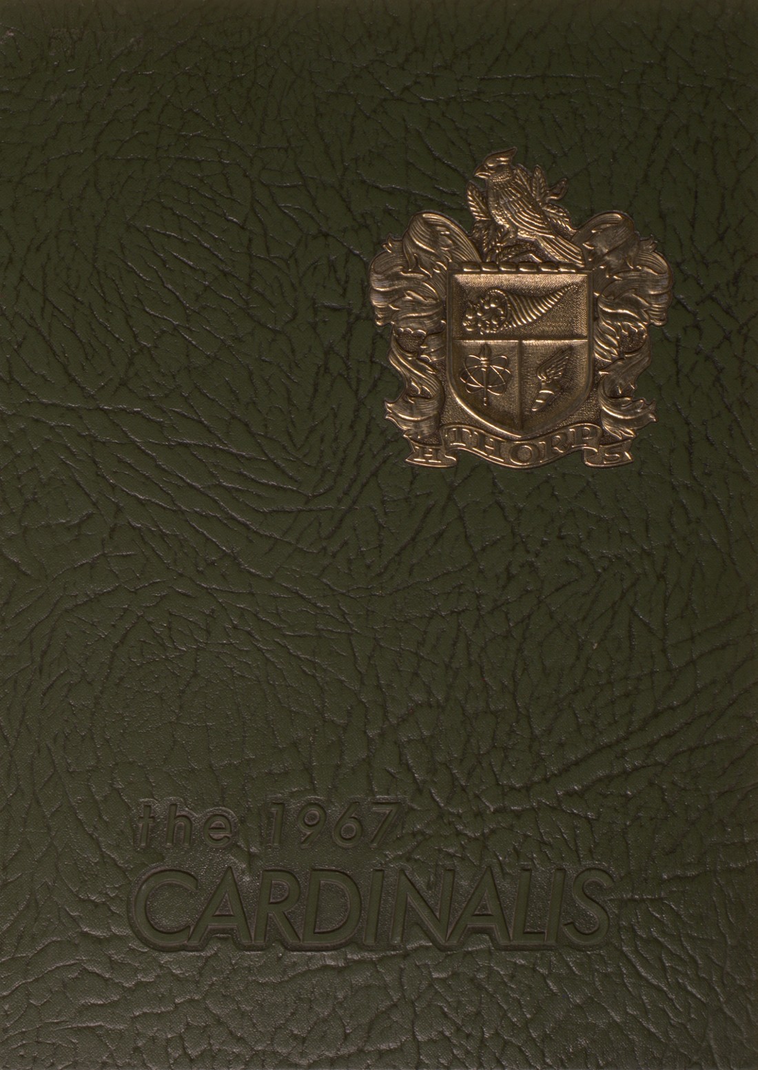 1967 yearbook from Thorp High School from Thorp, Wisconsin for sale
