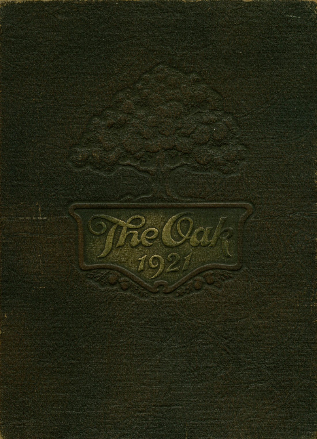 1921 yearbook from Adamson High School from Dallas, Texas