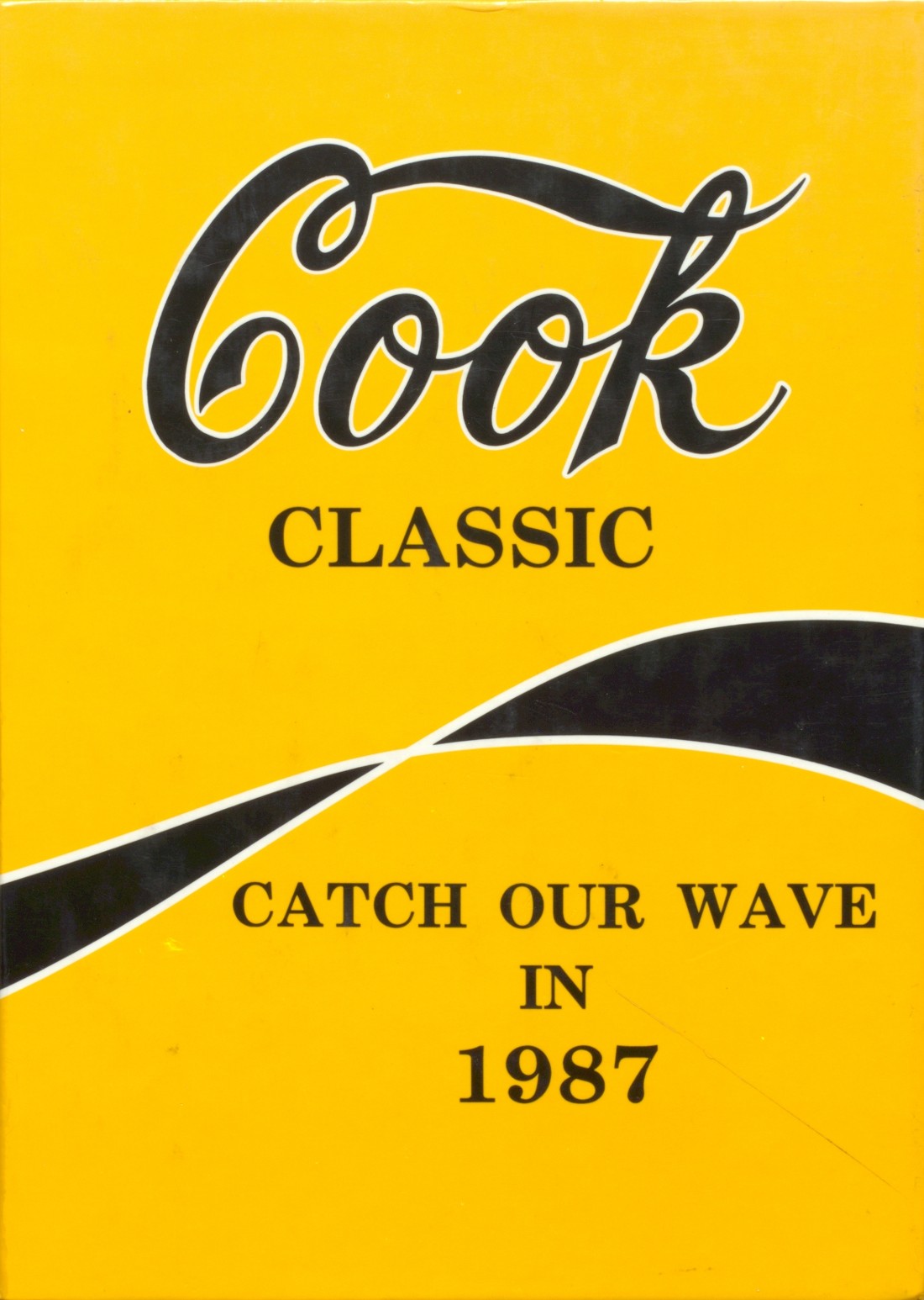 1987 yearbook from Cook County High School from Adel, Georgia for sale