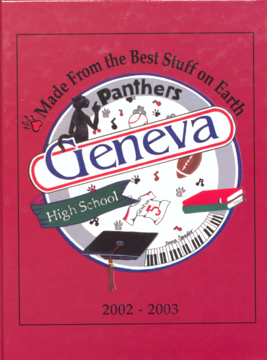 2003 yearbook from Geneva High School from Geneva, New York for sale