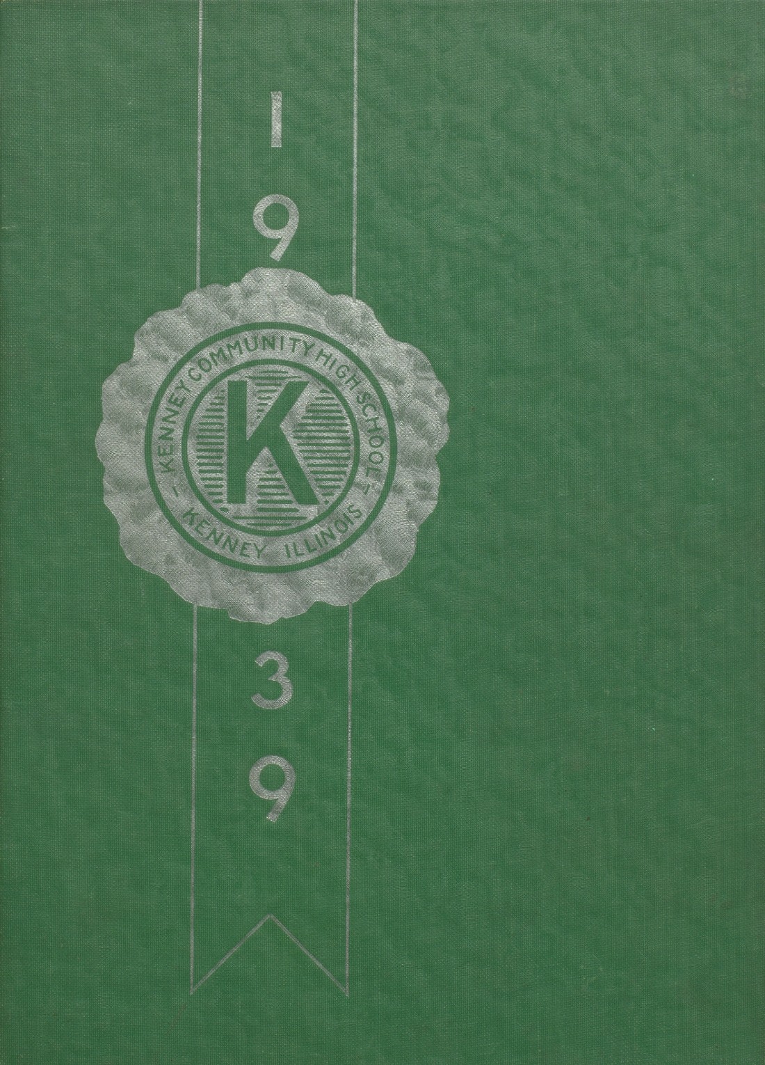 1939 yearbook from Kenney Community High School from Clinton, Illinois ...