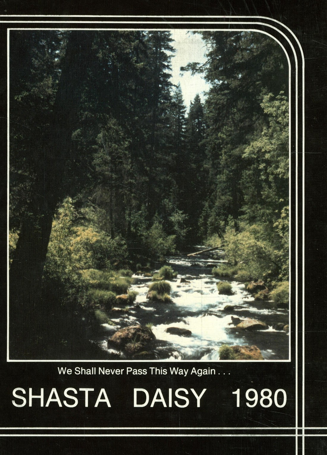 1980 yearbook from Shasta High School from Redding, California