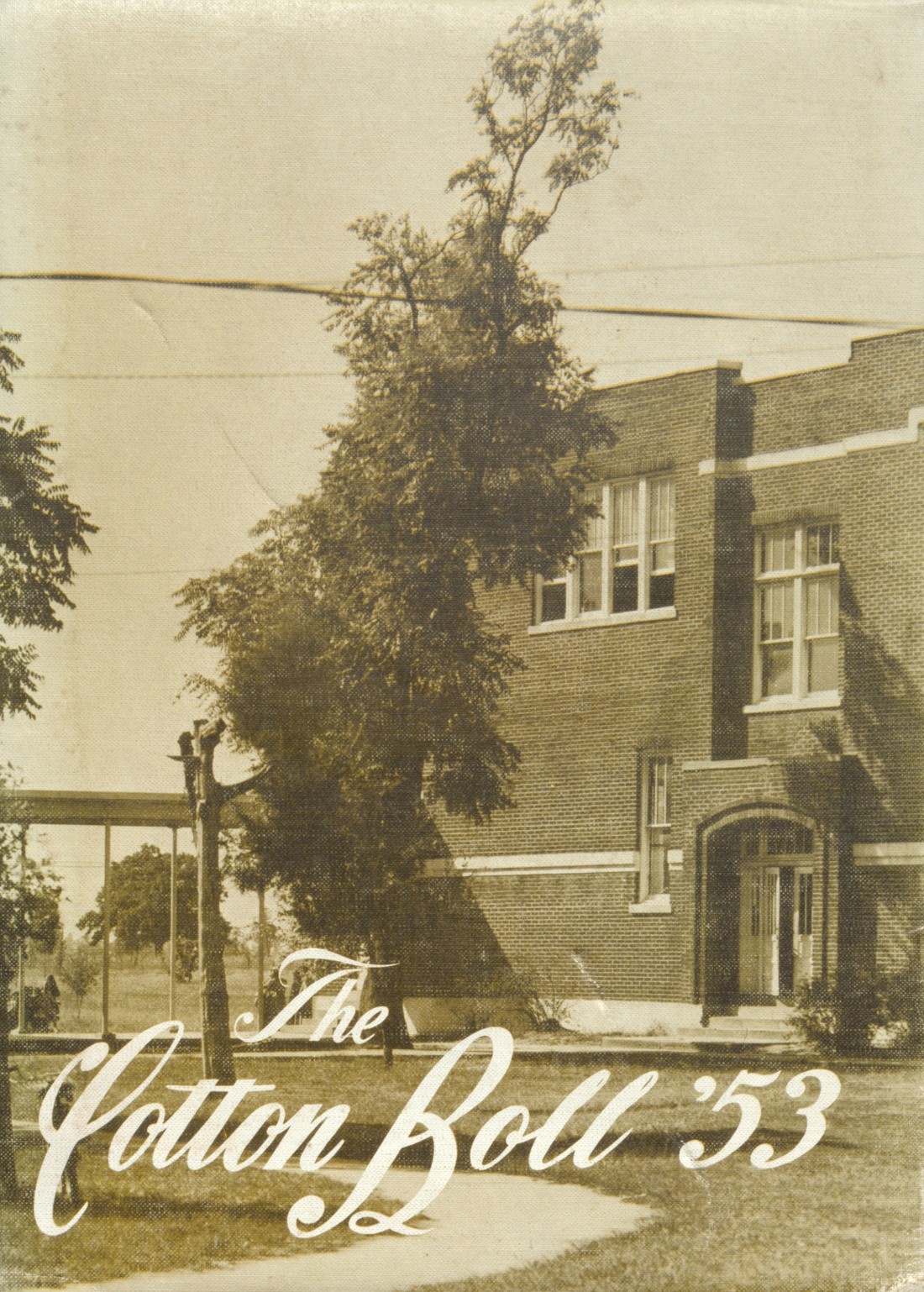1953 yearbook from Bernie High School from Bernie, Missouri for sale