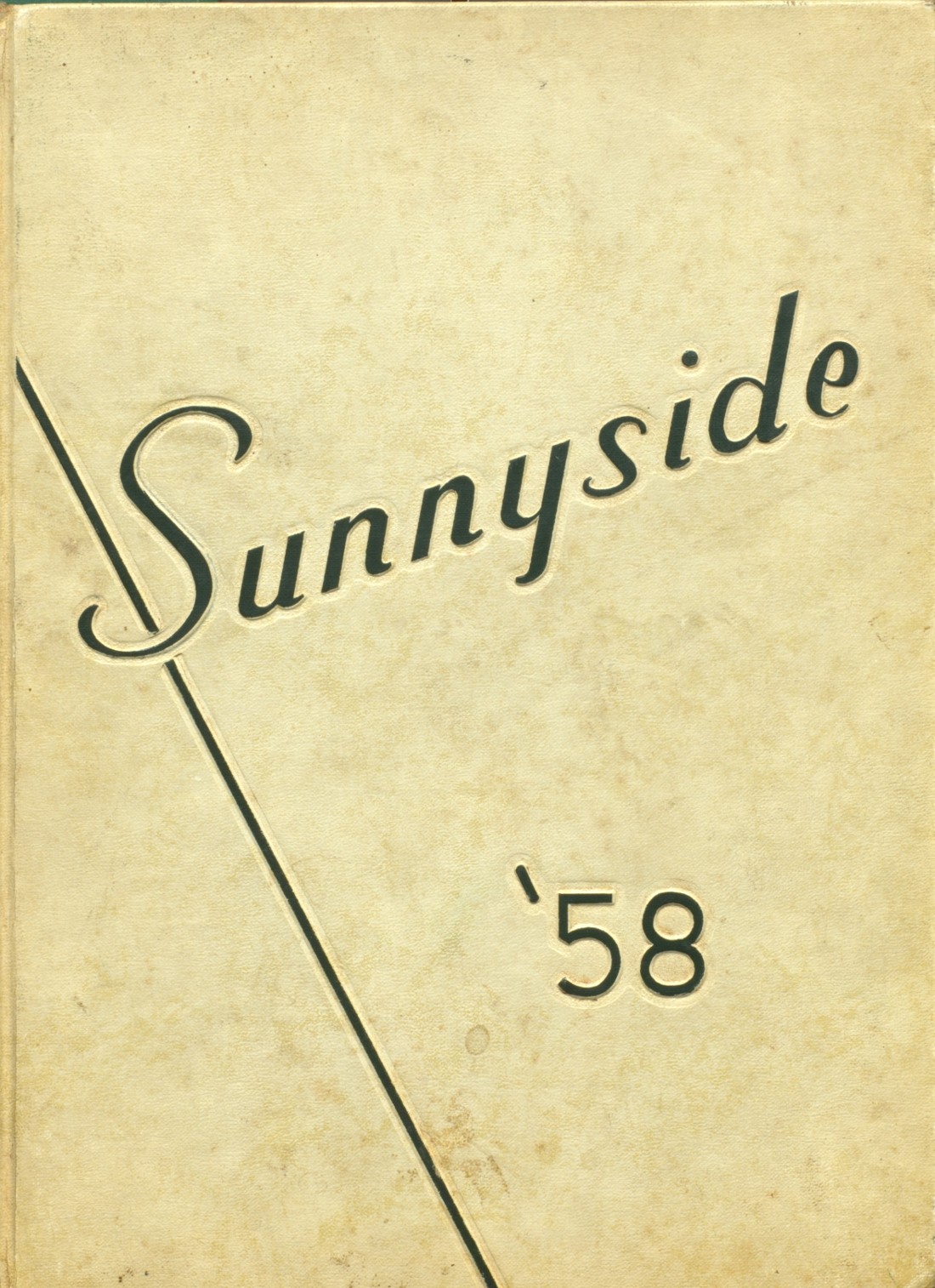 1958 yearbook from Irvington High School from Irvington, New York for sale