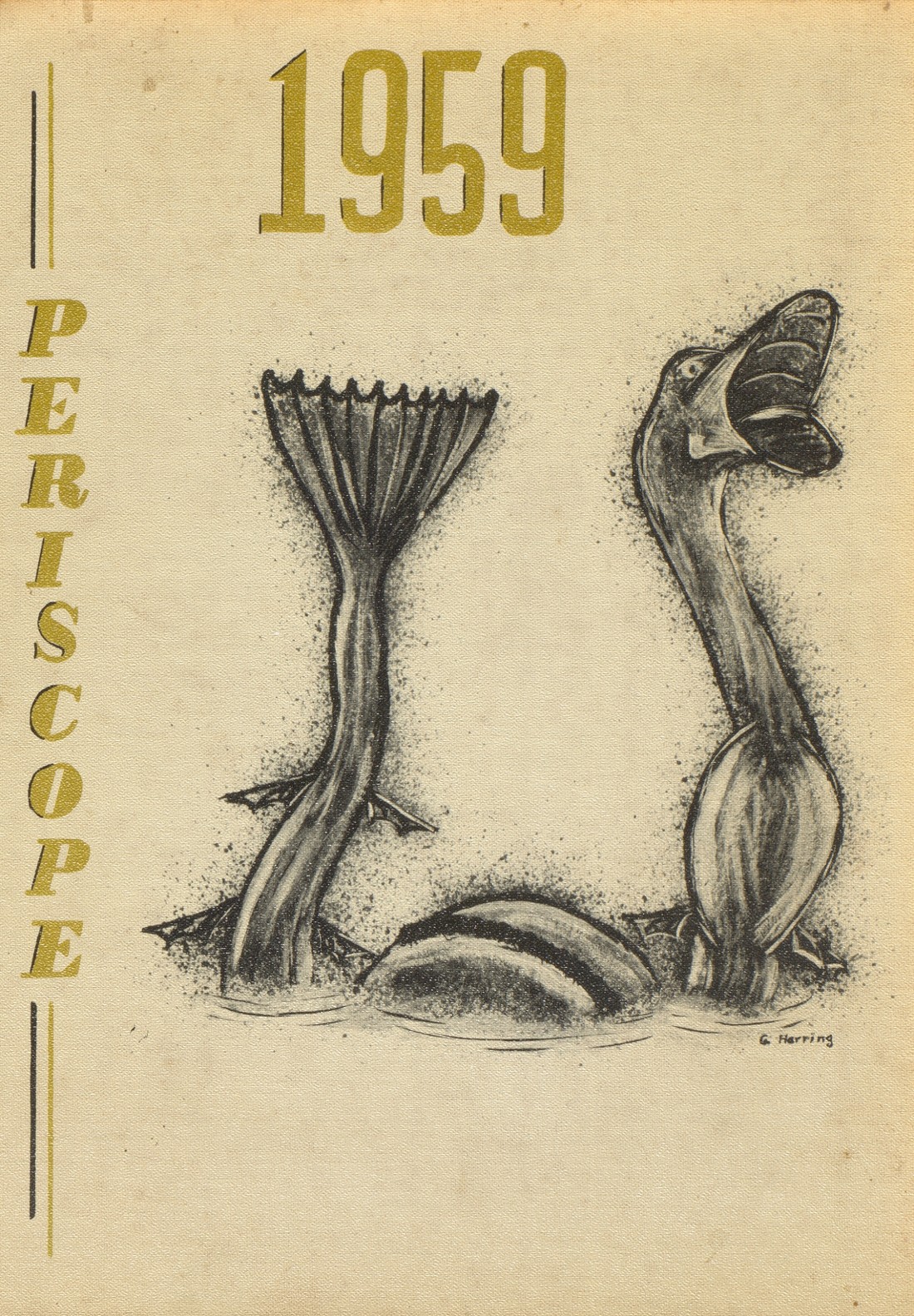 1959 yearbook from Perry High School from Perry, New York for sale