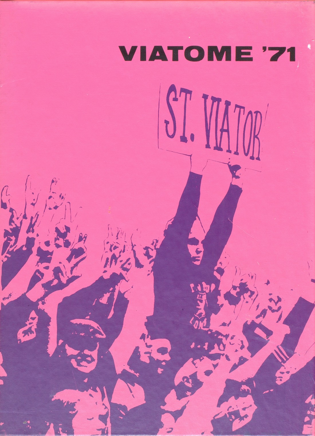 1971 yearbook from St. Viator High School from Arlington heights ...
