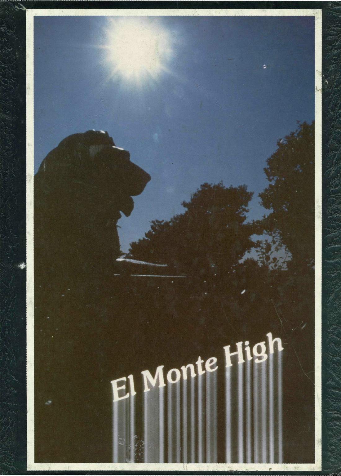 1980 yearbook from El Monte High School from El monte, California