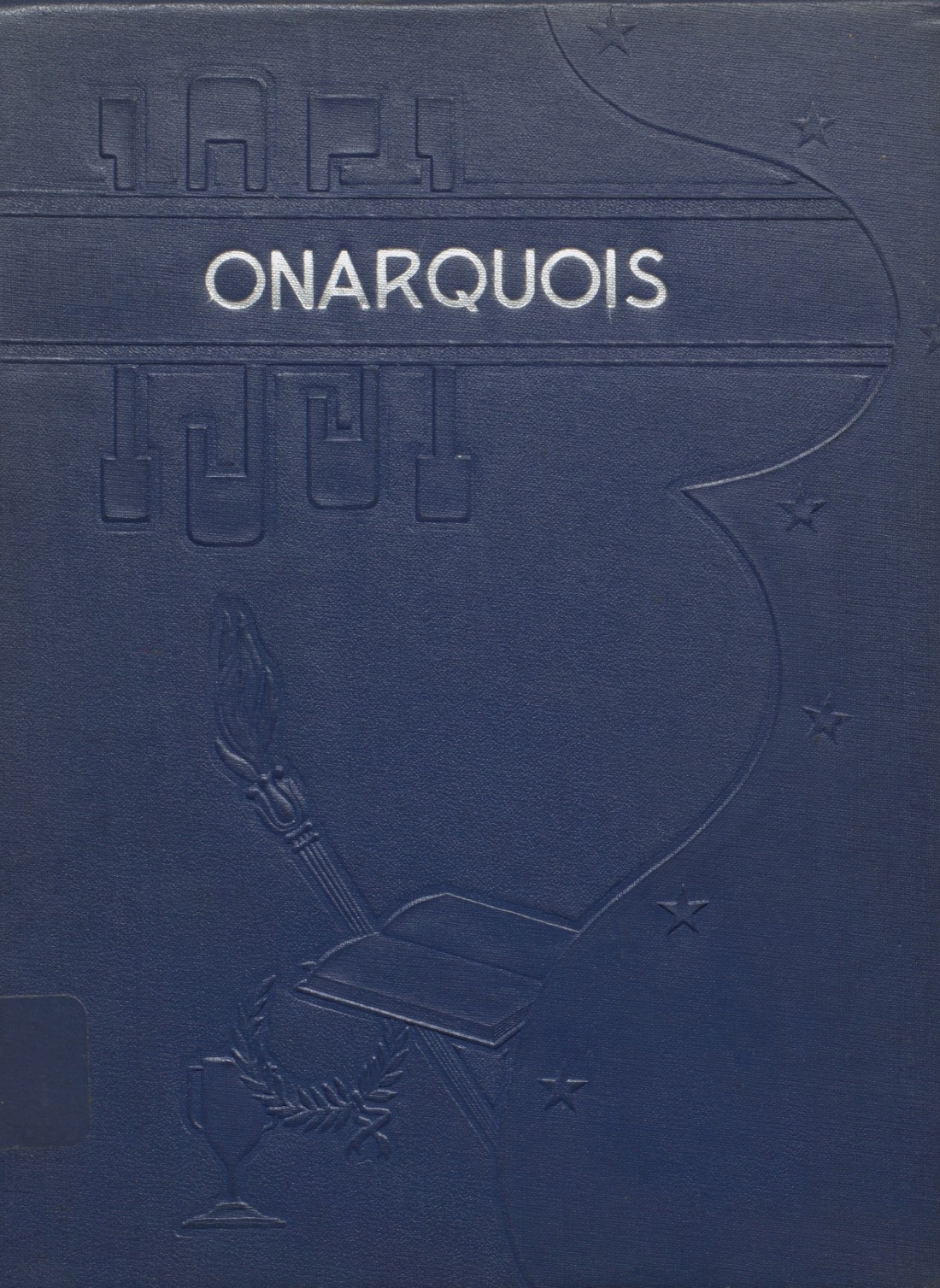 1951 yearbook from Onarga High School from Onarga, Illinois for sale