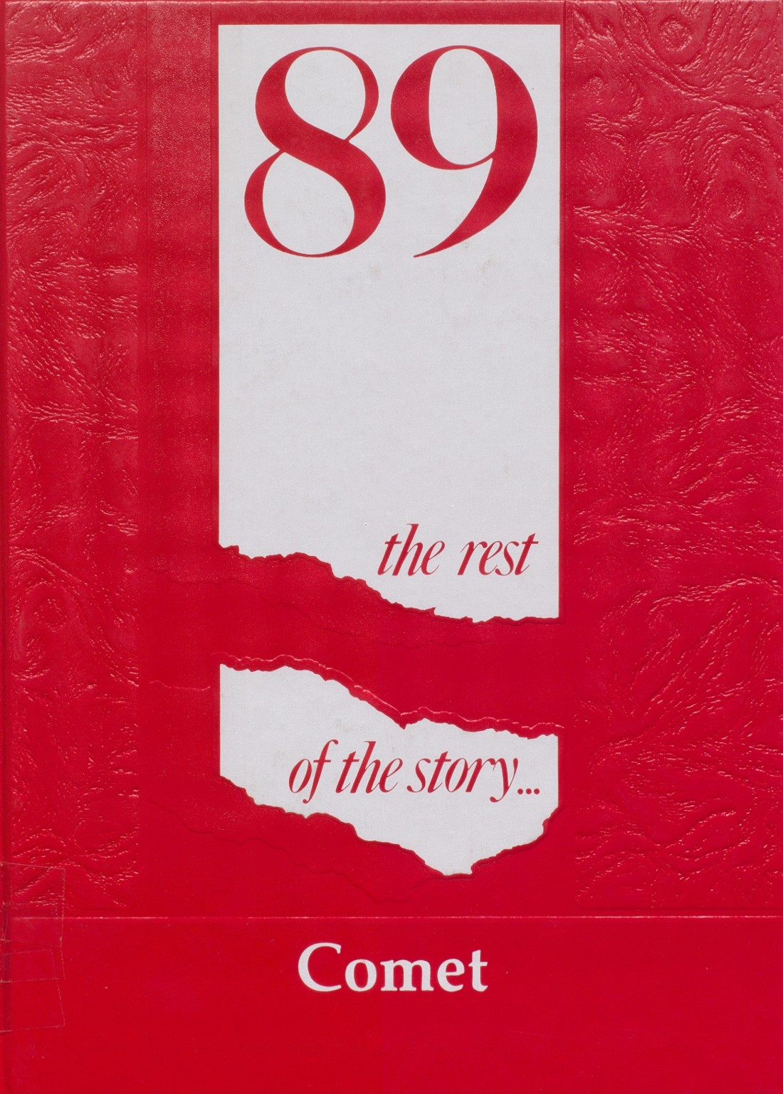1989 yearbook from Cardinal High School from Eldon, Iowa for sale
