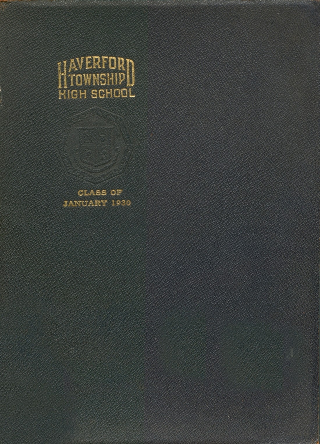 1930 yearbook from Haverford High School from Havertown, Pennsylvania
