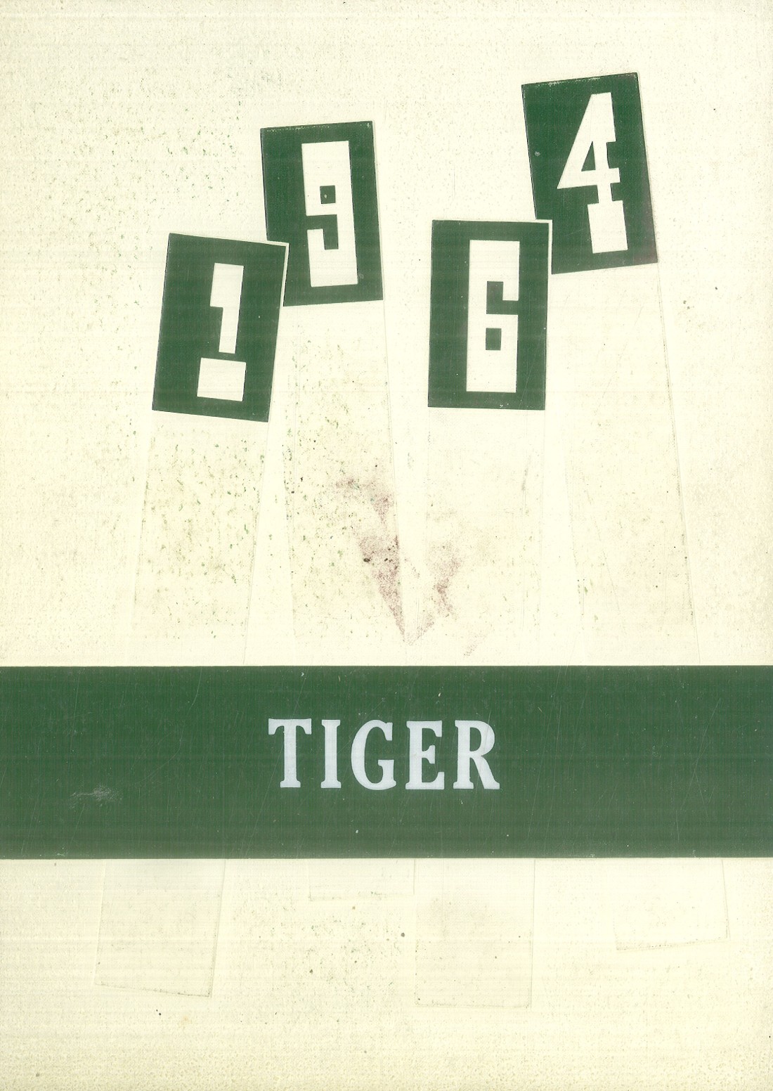 1964 yearbook from Atkinson High School from Atkinson, Illinois