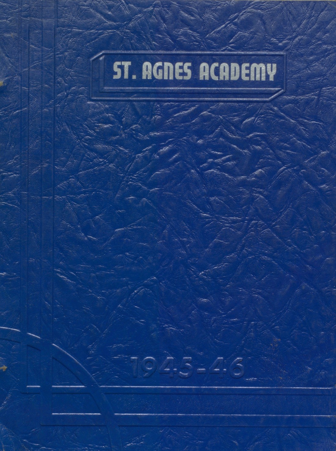 1946 yearbook from St. Agnes Academy from Alliance, Nebraska for sale