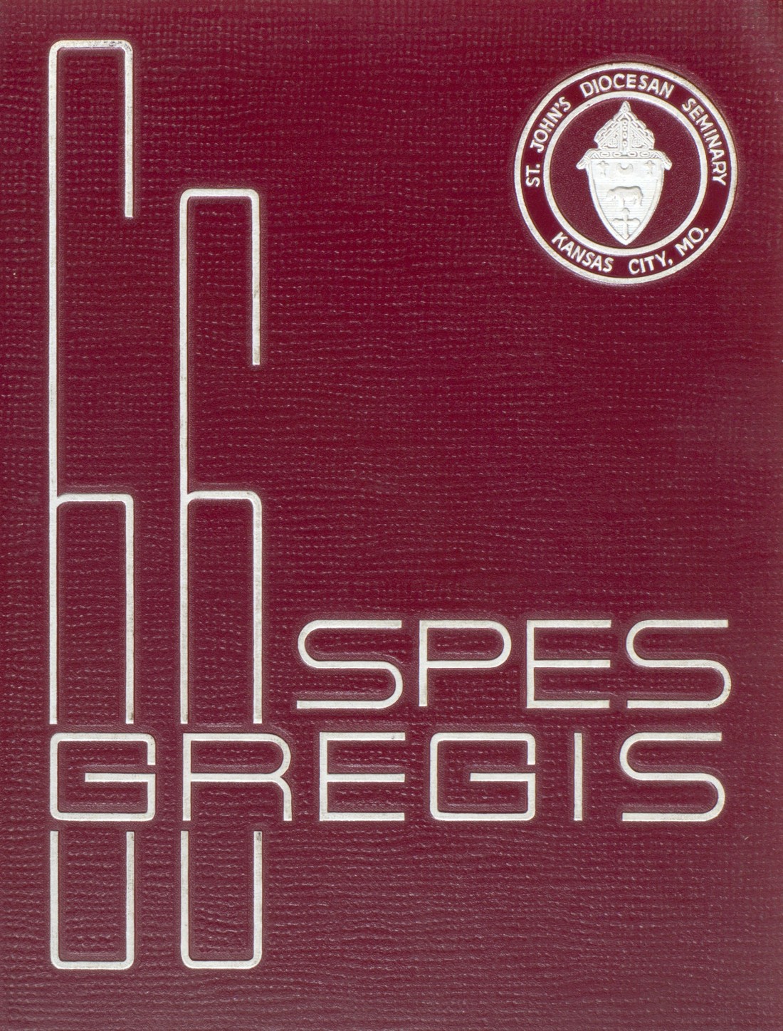 1966 yearbook from St. John's Seminary from Kansas city, Missouri for sale