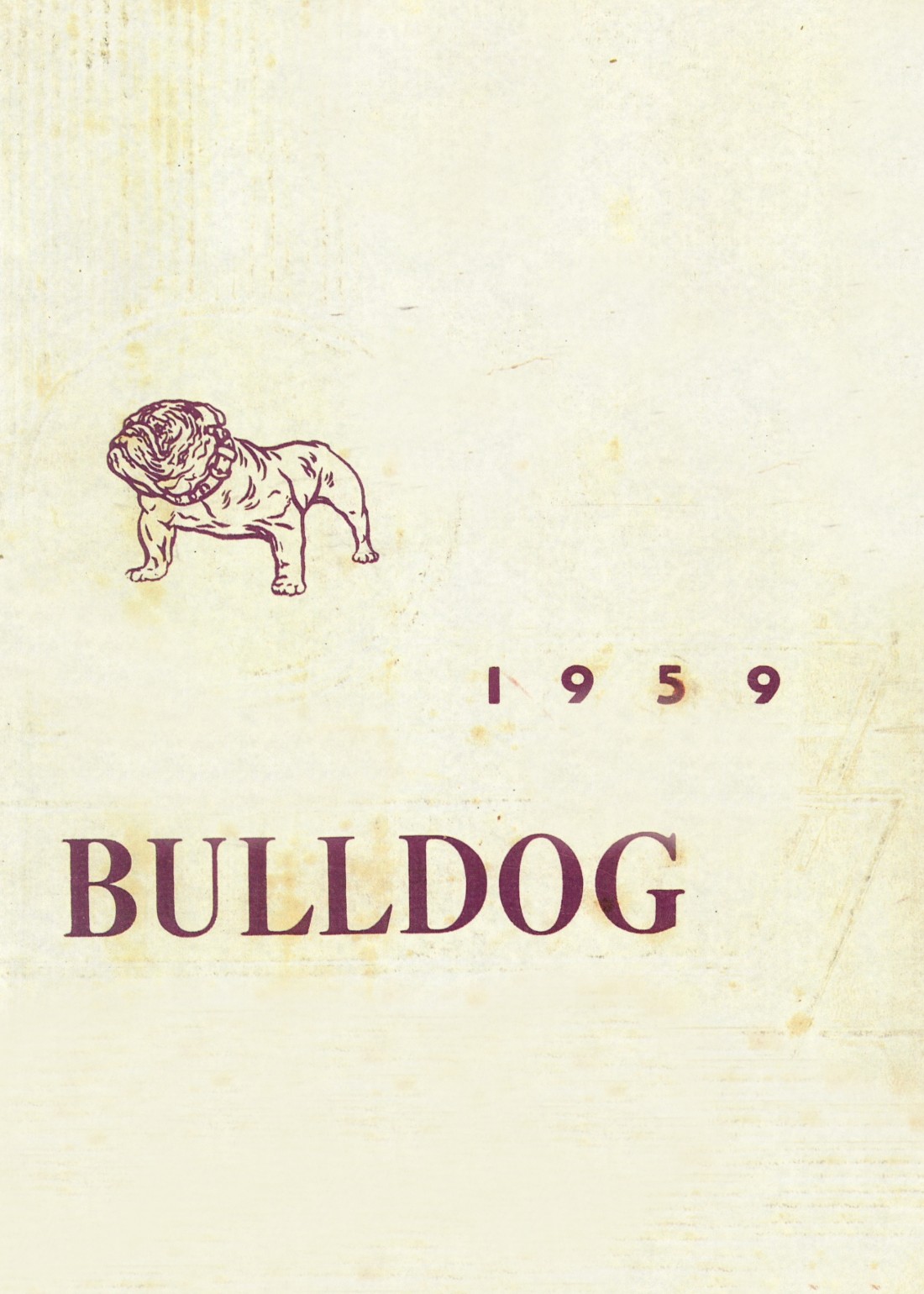 1959 yearbook from Ohio Community High School from Ohio, Illinois for sale