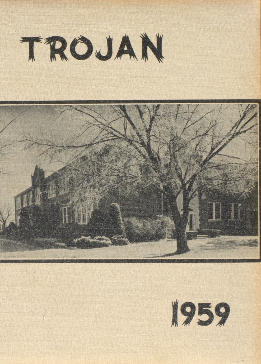 1959 yearbook from Hillsboro High School from Hillsboro, Kansas for sale