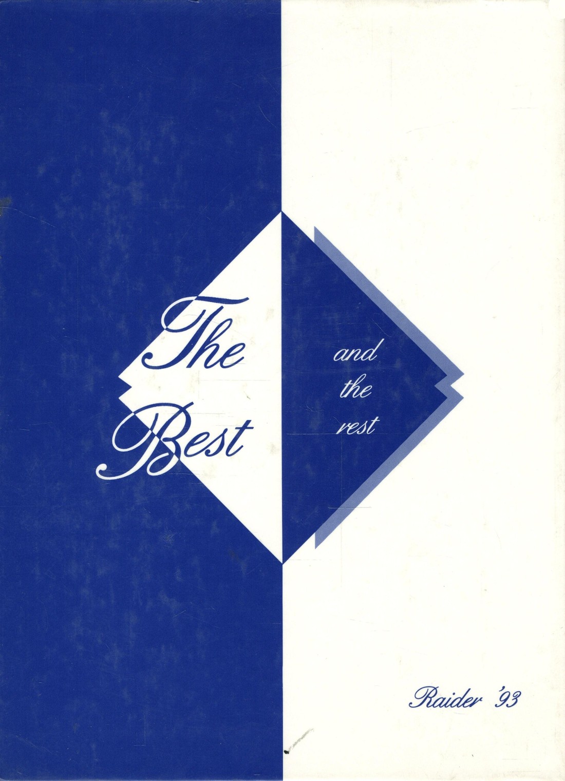 1993 yearbook from Lawrence D. Bell High School from Hurst, Texas for sale