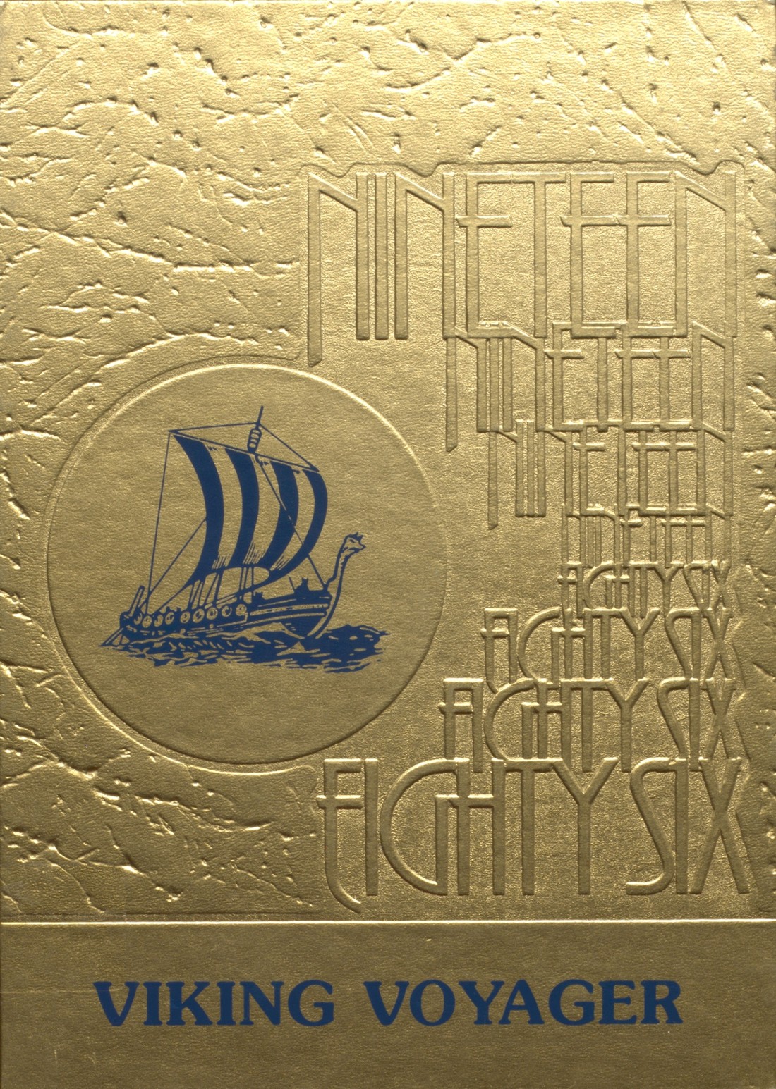 1986 yearbook from Teays Valley High School from Ashville, Ohio for sale
