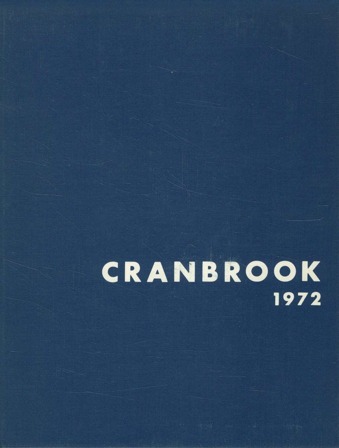 1972 yearbook from Cranbrook School from Bloomfield hills, Michigan for ...
