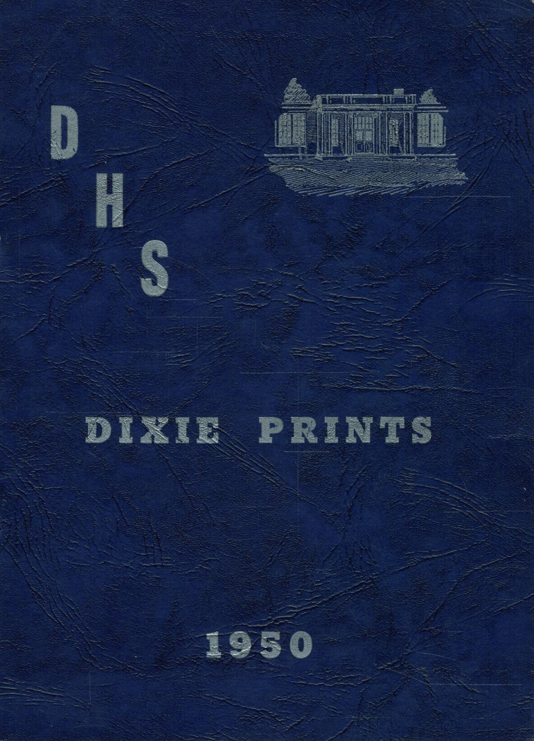 1950 yearbook from Dirigo High School from Dixfield, Maine for sale