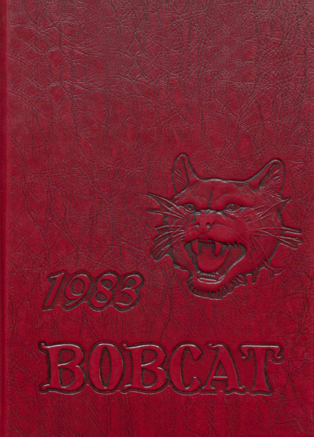 1983 yearbook from Binger-Oney High School from Binger, Oklahoma for sale