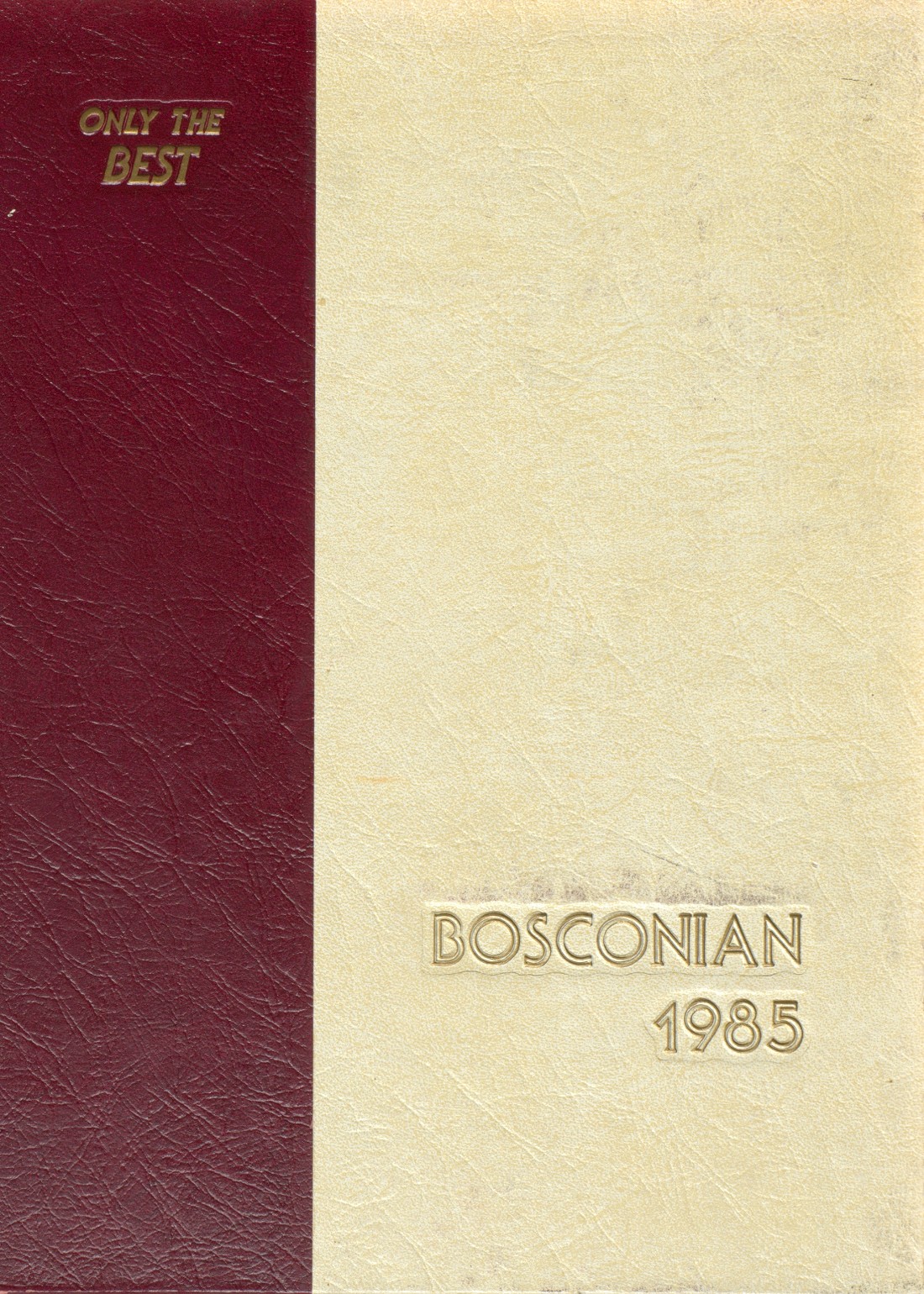 1985 yearbook from Don Bosco Preparatory from Ramsey, New Jersey for sale
