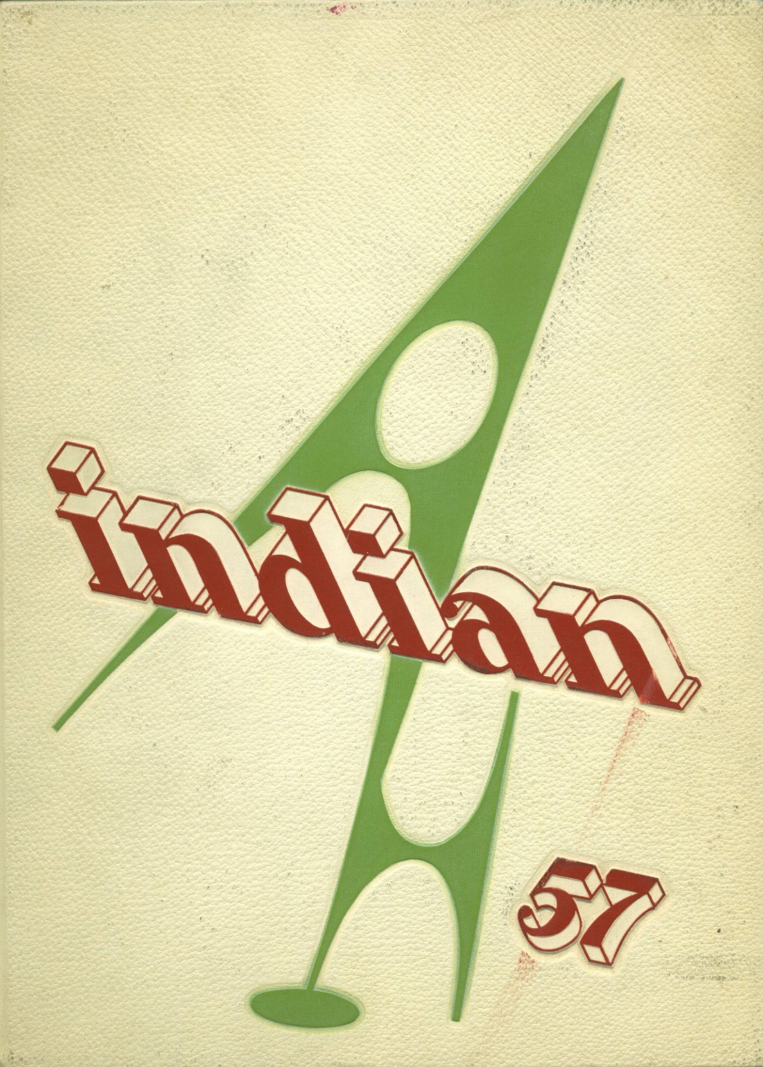 1957 yearbook from Anderson High School from Anderson, Indiana