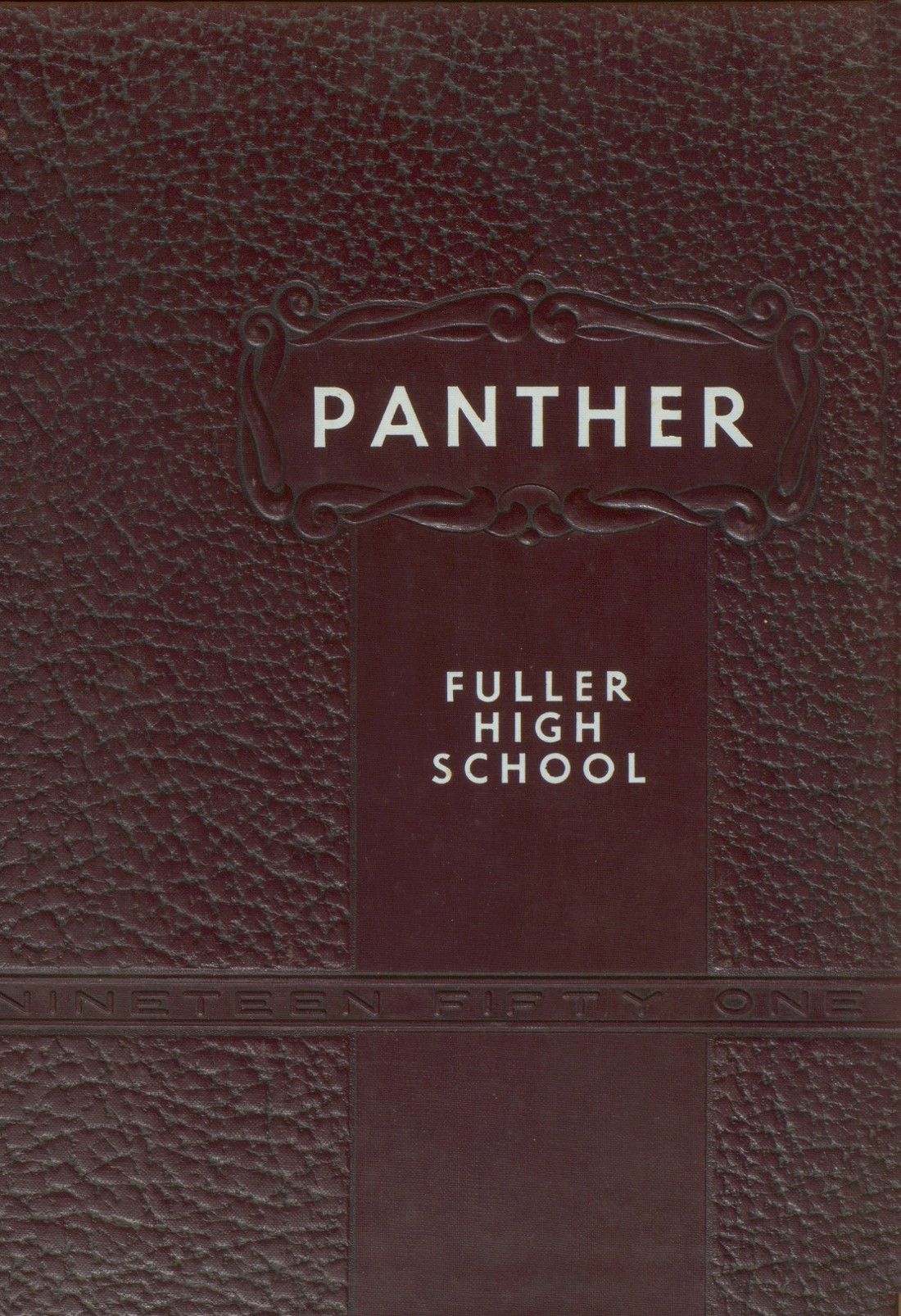 1951 yearbook from Fuller High School from Sweet home, Arkansas for sale